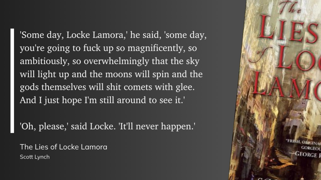 Book Review – The Lies of Locke Lamora – Mike Paul